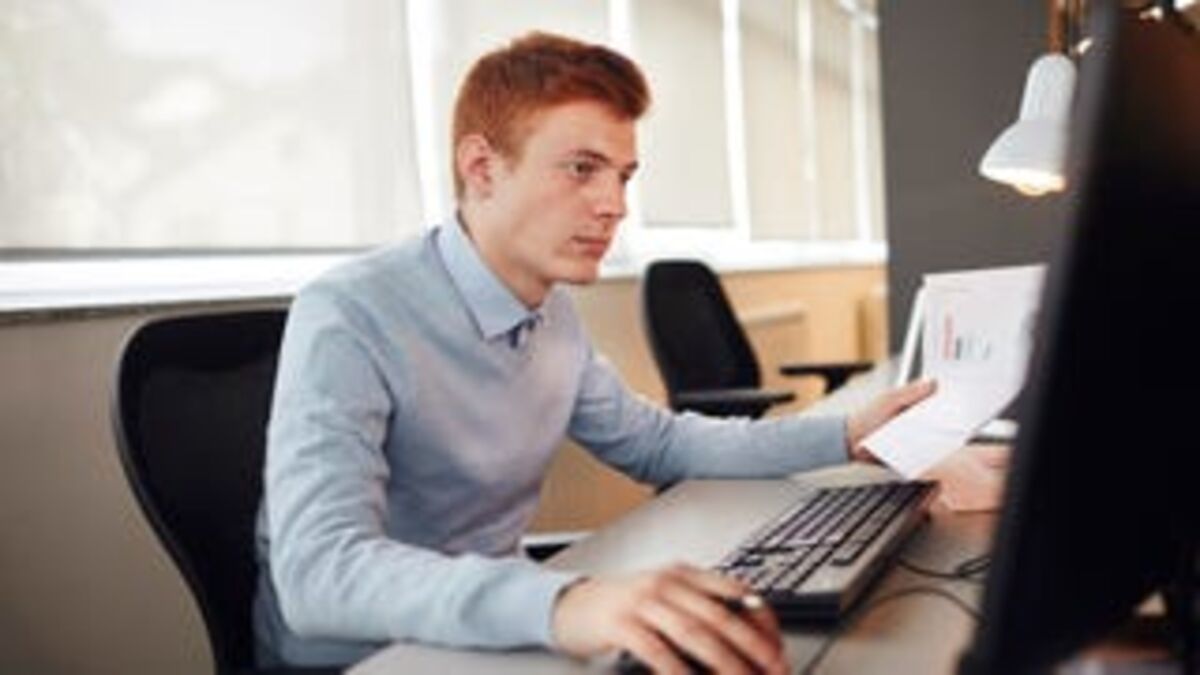 Man Spends Long Day At Work Waiting To Go Home And Be Lonely