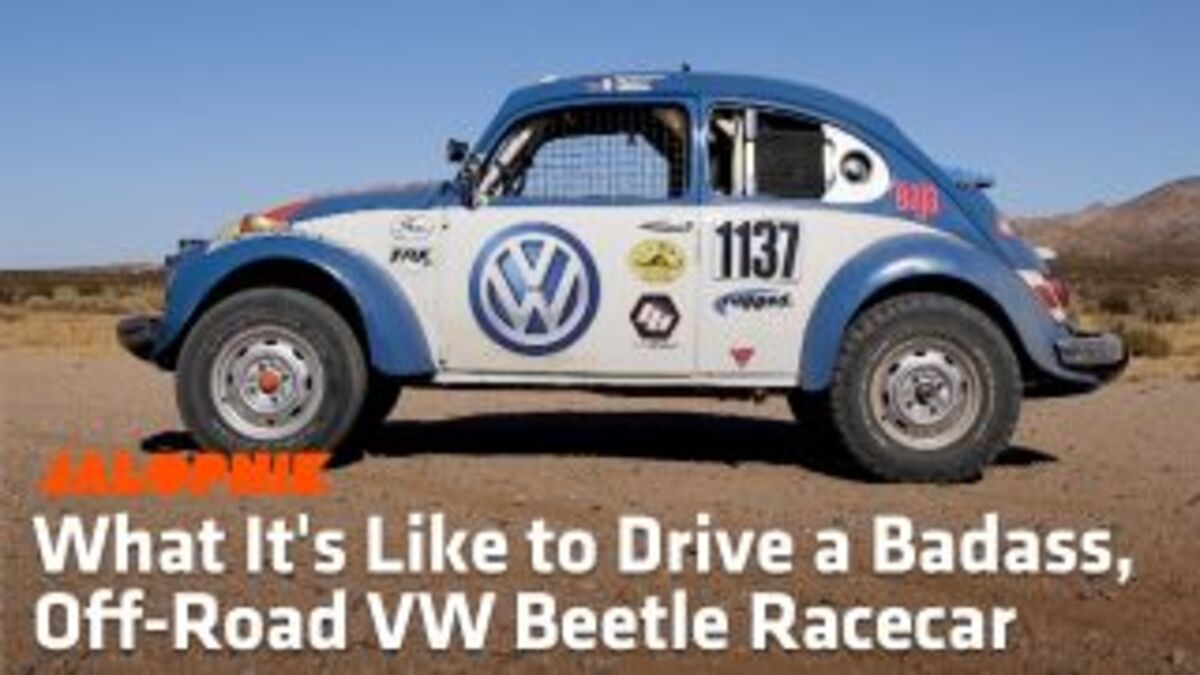 What It's Like To Drive A Badass Off-Road Racing Beetle