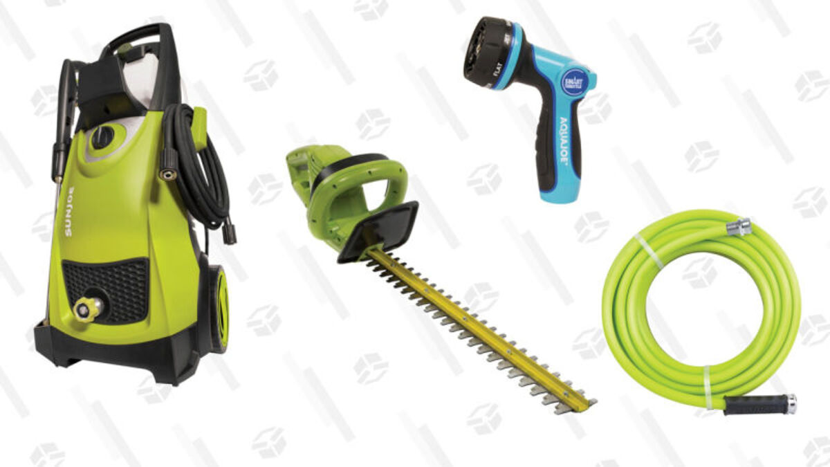 Stock Up On Sun Joe Outdoor Tools and Equipment During Home Depot's Sale