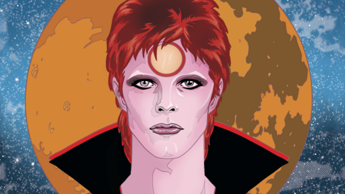 Michael Allred brings a legendary life to the page in this Bowie exclusive