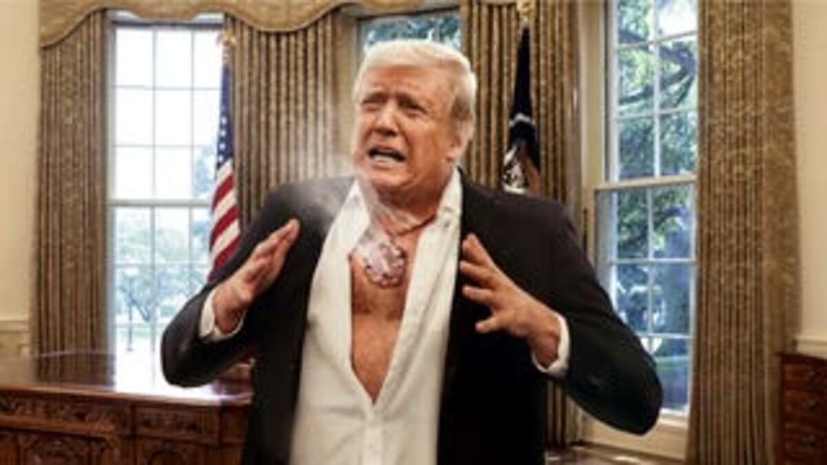 Medal Of Honor Imprint Burned Into Donald Trump’s Chest After Curious ...