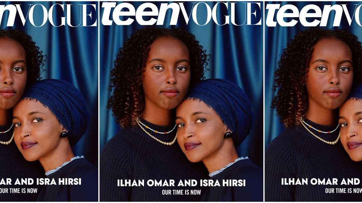 Ilhan Omar and Daughter Isra Star on Teen Vogue's November Cover