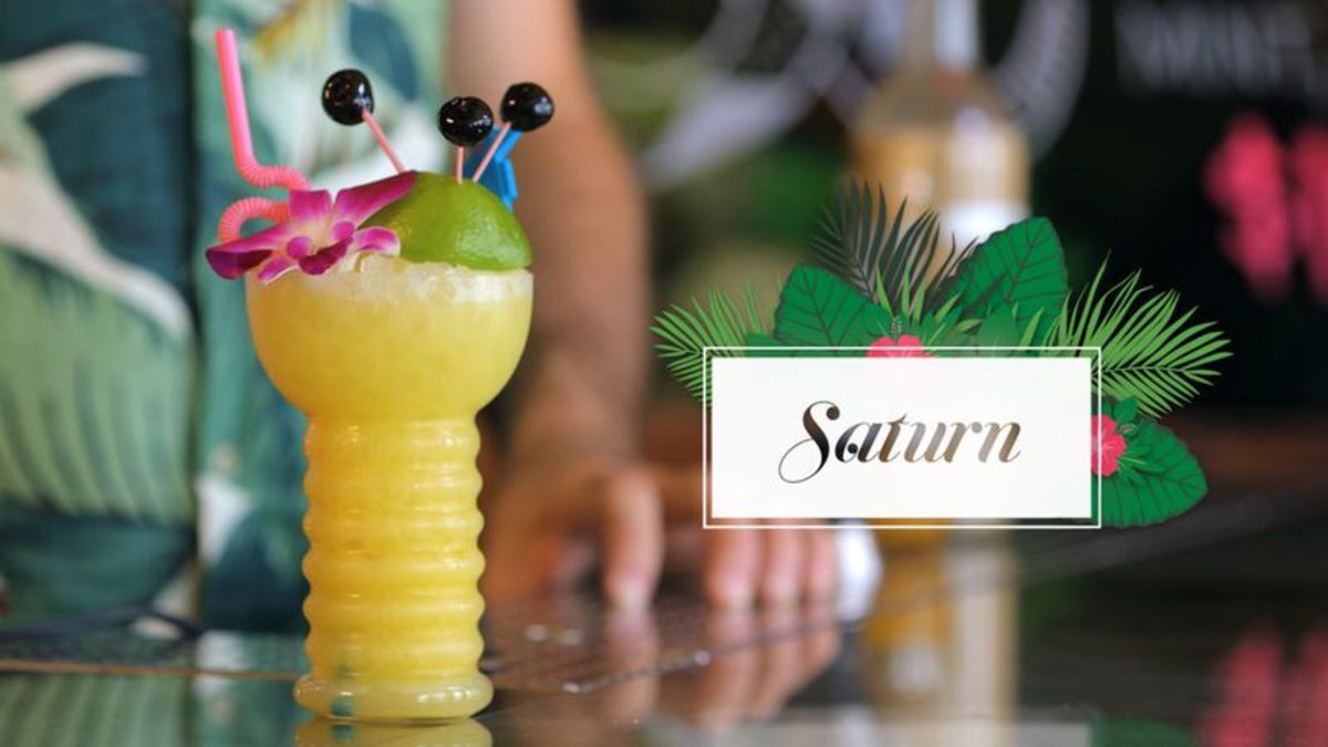 Rediscover the long-lost Saturn cocktail, a rare tiki drink using gin