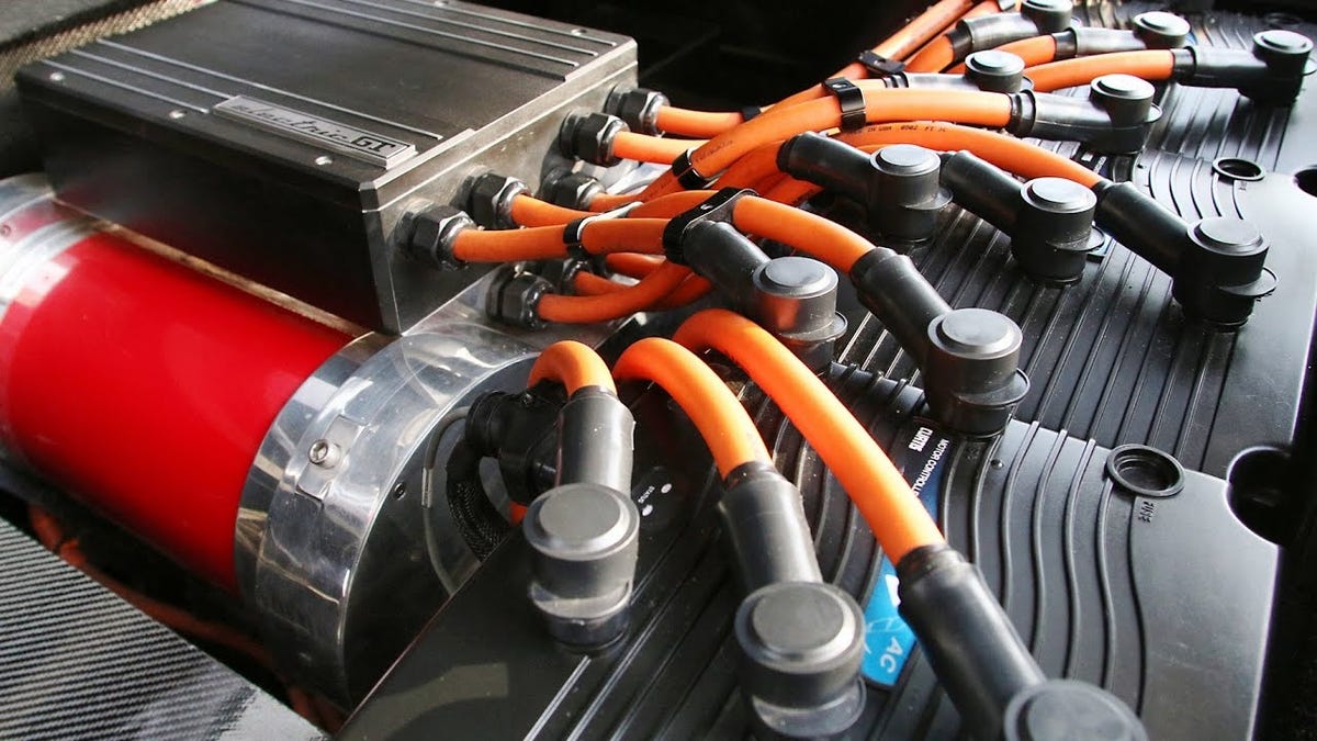 An Electric Ferrari With A Manual Gearbox Is Strangely Wonderful