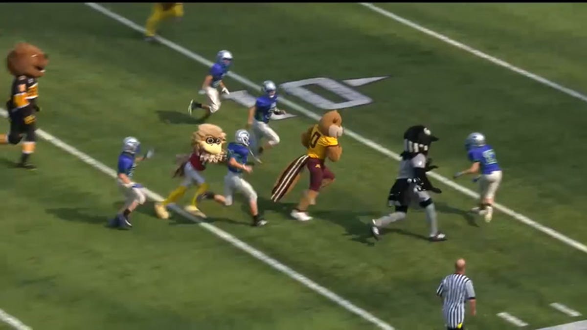 Goldy Gopher Trucks Child, Celebrates Horrifyingly Goldy Gopher Trucks Child, Celebrates Horrifyingly