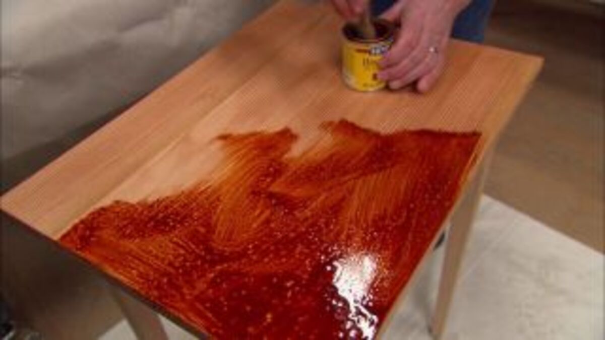 The Proper Way to Finish Surfacing Wood Furniture