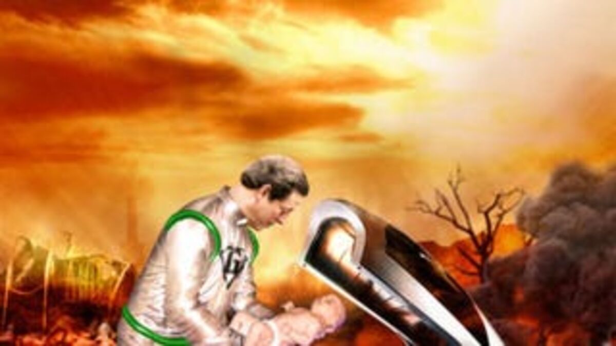 Al Gore Places Infant Son In Rocket To Escape Dying Planet