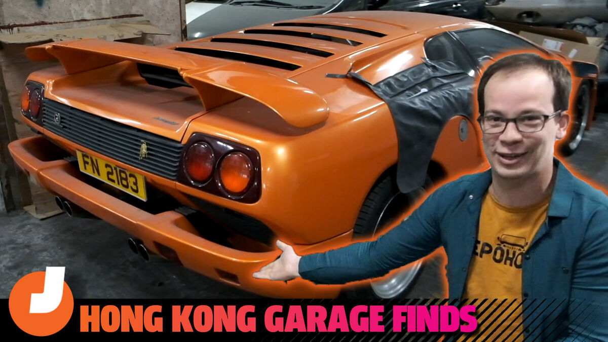 Check Out The Amazing Cars In This Random Hong Kong Parking Garage