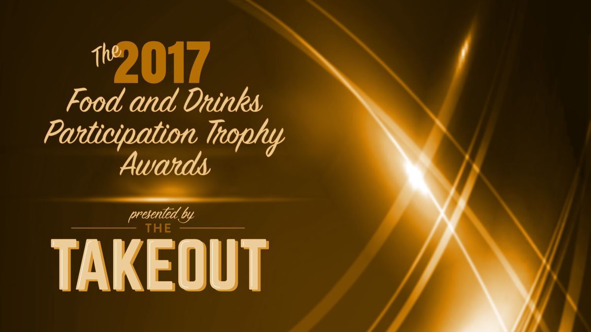 Introducing the first annual most prestigious food awards