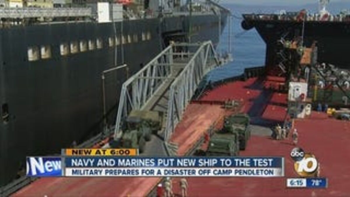 The Navy's First Sea Base Gets Tested During Exercise Pacific Horizon