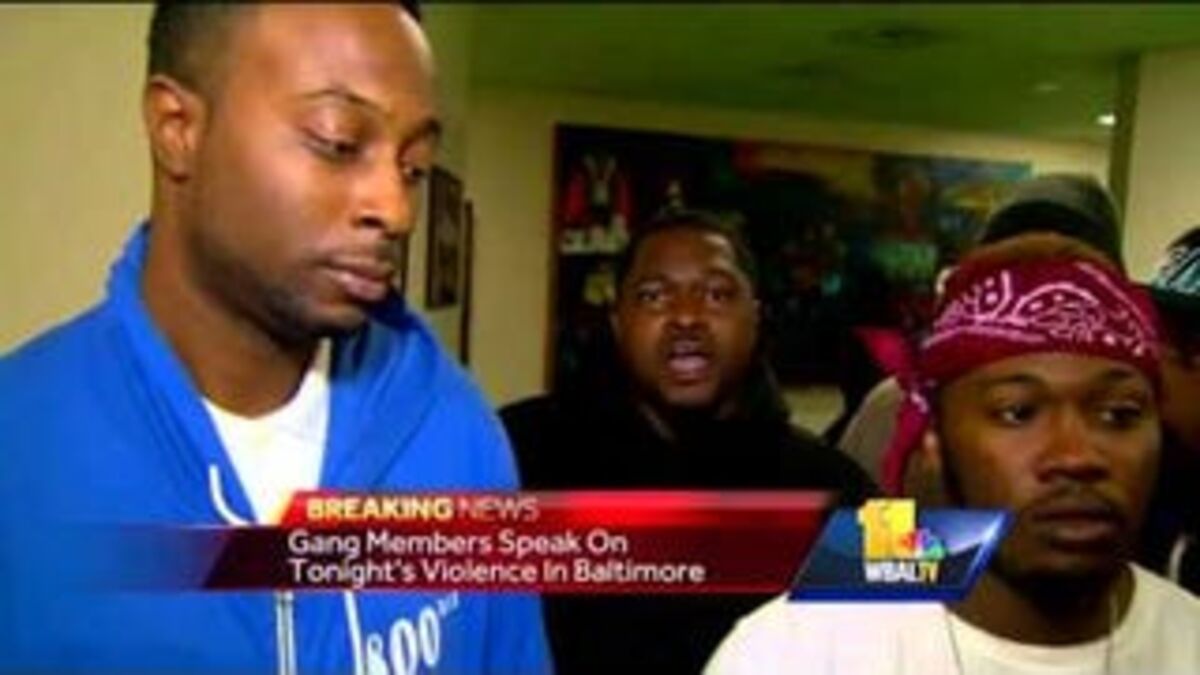 Watch This Video of Baltimore Gang Members Explaining Their Truce