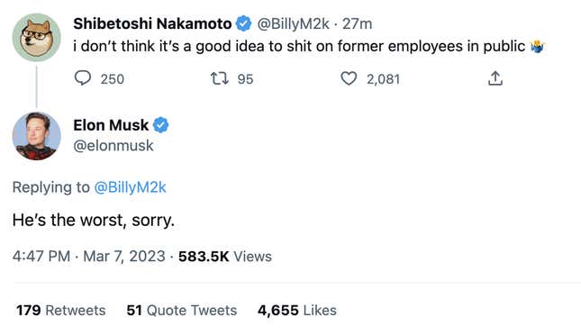 Elon Musk Apologizes for Mocking Disabled Twitter Employee Elon Musk Apologizes for Mocking Disabled Twitter Employee