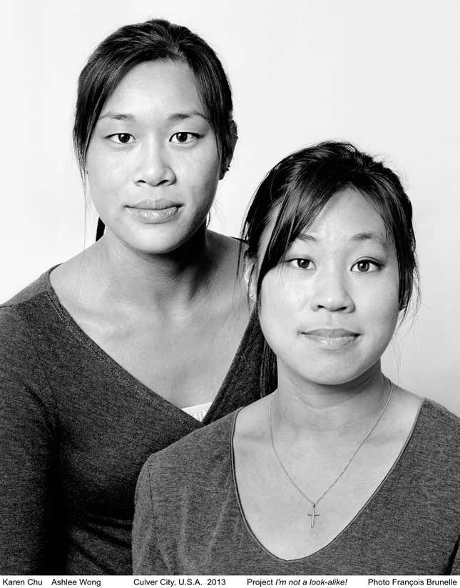 7 Doppelganger Portraits by François Brunelle