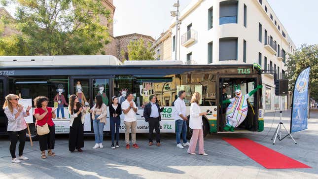 The Real Story Behind Spanish Transportation Mascot 'La Bussi'