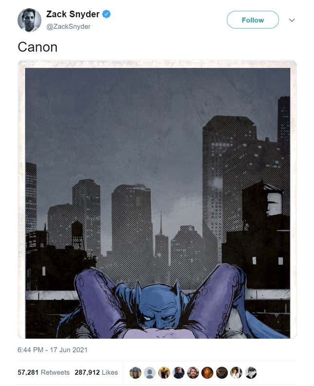 Zack Snyder Batman Catwoman Oral Sex Tweet Hit By Dmca Claim
