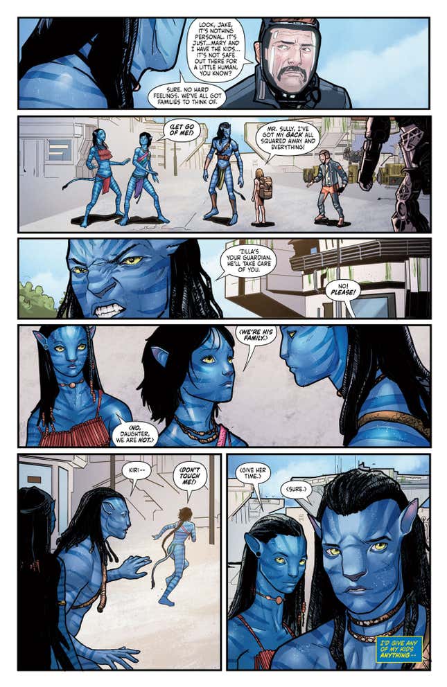 New Avatar Comic Bridges Gap Between Avatar 1 and Way of Water