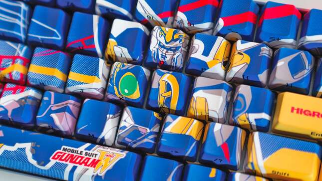 You Won't Need Nippers or Paint For These Gundam Wing Keyboards