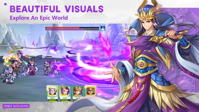 Three Kingdoms Hero Wars Screenshots And Videos Kotaku