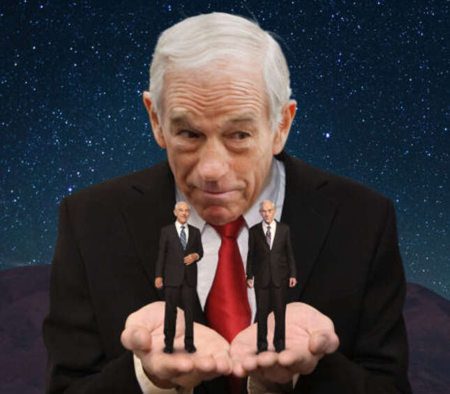 Ron Paul Elected Ruler Of Planet Inhabited By 1 Billion Tiny Ron Pauls